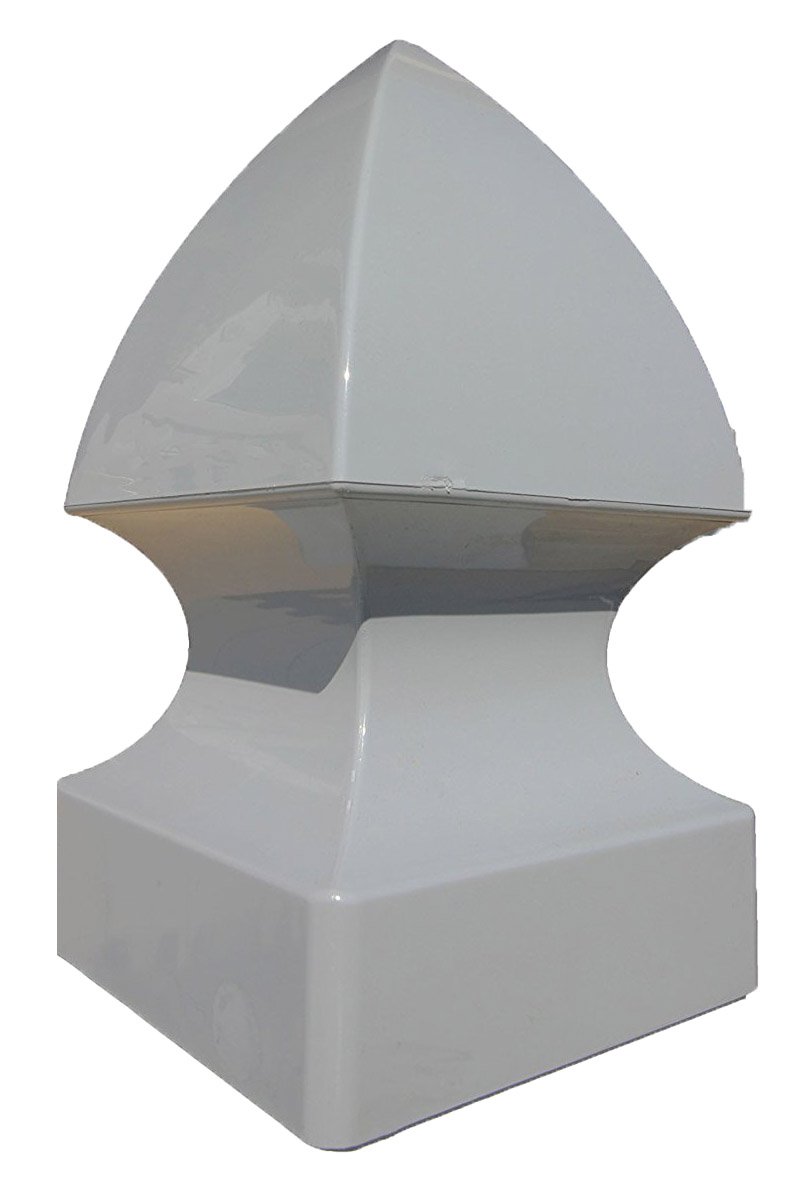 Amazon.com : Gothic Fence Post Cap (Grey) : Garden & Outdoor