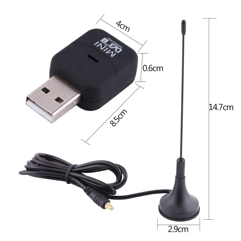 Richer-R DVB-T USB TV Stick Mini TV USB-Tuner/Receiver DVB-T Digital-TV ...