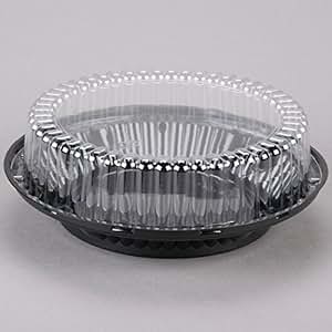 Amazon.com: Pactiv 9" Clear Round Plastic Pie Container Pie Keeper w ...