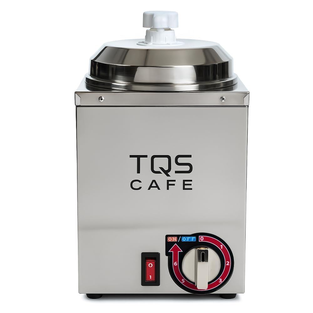 Nacho Cheese Dispenser & Hot Fudge Dispenser, 2.6 Qt Commercial ...