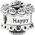 Amazon.com: Pandora Women's 791289 Happy Birthday Charm: Jewelry