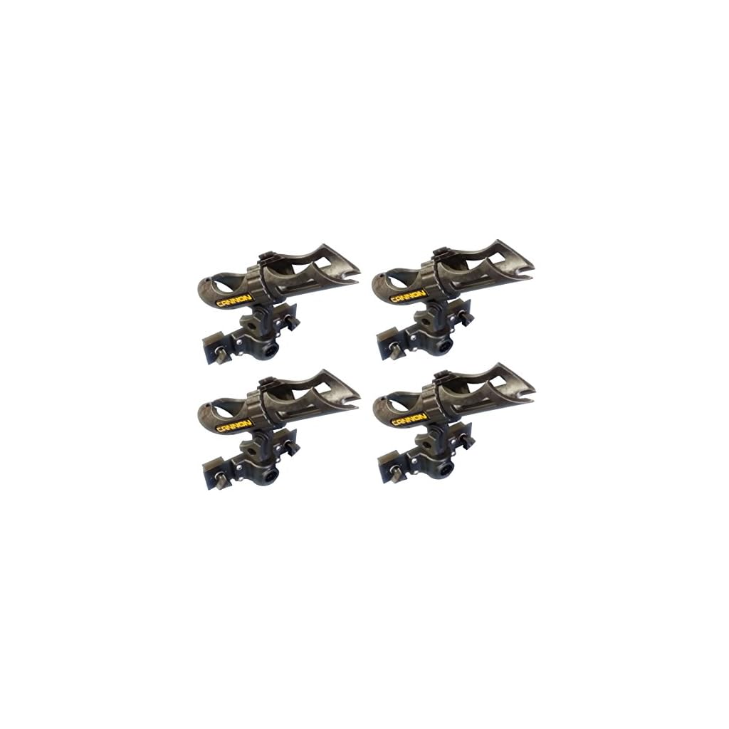 4x Rod Holder for Tracker Boat Versatrack System - With Cannon Rod ...