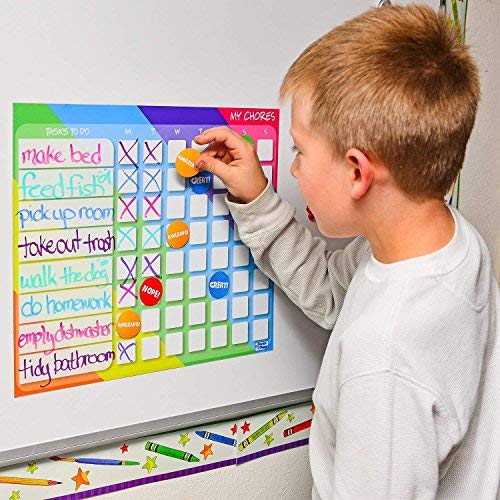 Reward Chart with Bonus Magnets Magnetic Chore Chart Chore Chart for ...