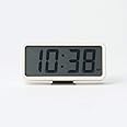 Amazon.com: Muji Digital Clock with Alarm, Medium, White : Home & Kitchen