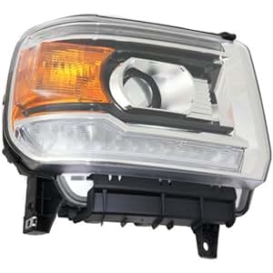 Amazon.com: Headlight Compatible with GMC SIERRA 1500 2014-2015/2500 HD ...