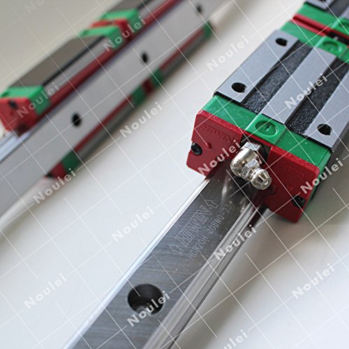 HIWIN HGH20CA Linear Guide Rail (800mm HGR20 with 2pcs Bearing Block ...