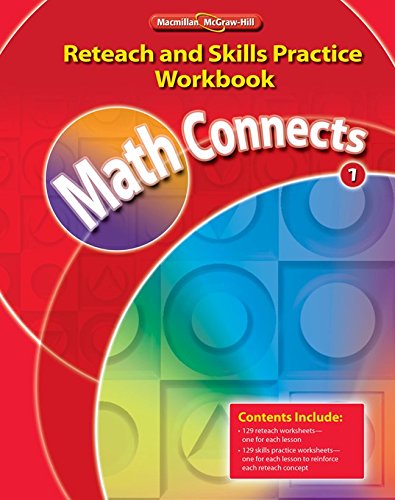 Math Connects: Reteach and Skills Practice Workbook, Grade 1: McGraw ...