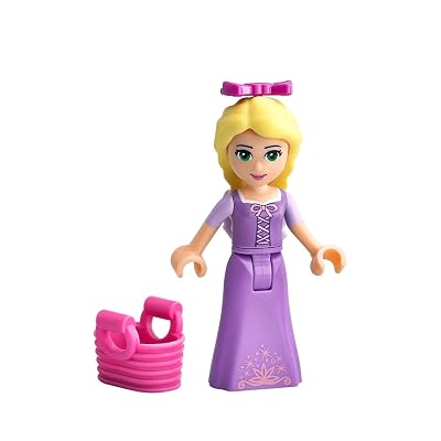 Buy LEGO Disney Princess Tangled Minifigure - Rapunzel with 3 Flowers ...