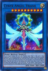 Amazon.com: Yu-Gi-Oh! - Cyber Angel Vrash (INOV-EN036) - Invasion ...