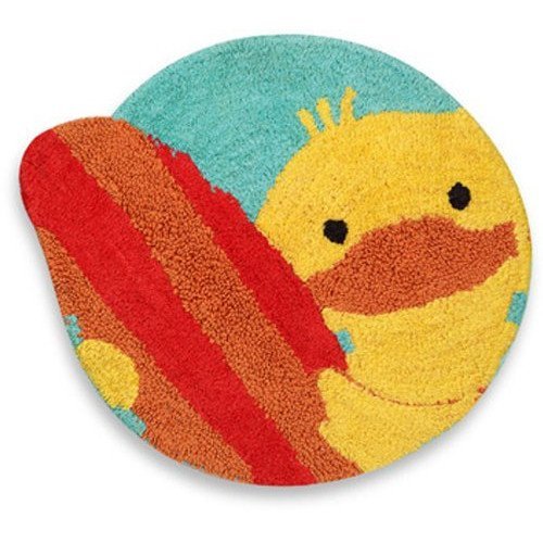 Saturday Knight Limited Quackers Rubber Ducky Rug, 25 x 26.5 Inch- Buy ...
