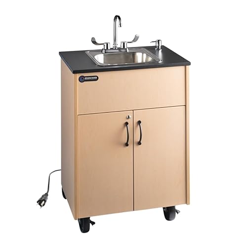 Ozark River Portable Sinks Premier 1, Maple Laminate-Laminate ...