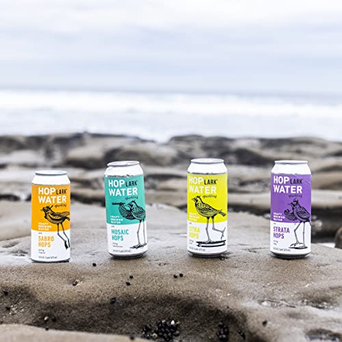 HOPLARK Water - Mixed Pack - Sparkling Hop Water - Organic, Gluten Free ...