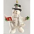 Amazon.com: Lenox 2018 Snowy Song Snowman Ornament : Home & Kitchen