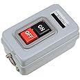 Heavy Duty Power Switch Box - 30A 3.7Kw ON Off Push Button Control ...