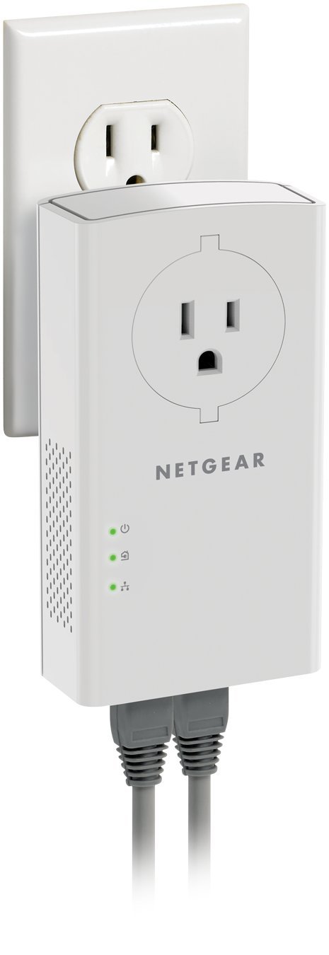 NETGEAR Powerline adapter 2000 Mbps (2) Gigabit Ethernet Ports with ...