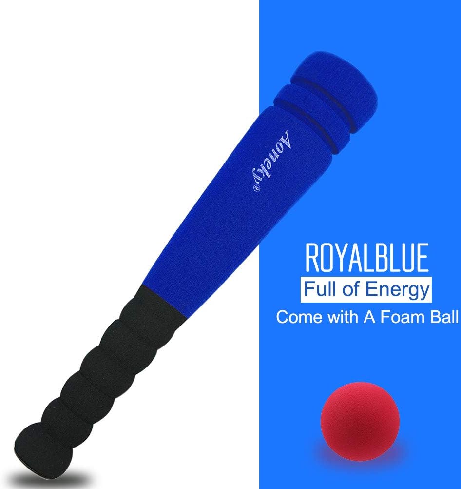 Aoneky Mini Foam Baseball Bat Set – Safe Soft Tball Kits with Foam ...