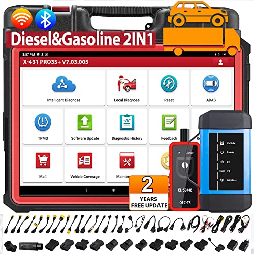 [2023 New] Launch X431 PRO3S+HDIII,Diesel&Gasoline Bidirectional ...