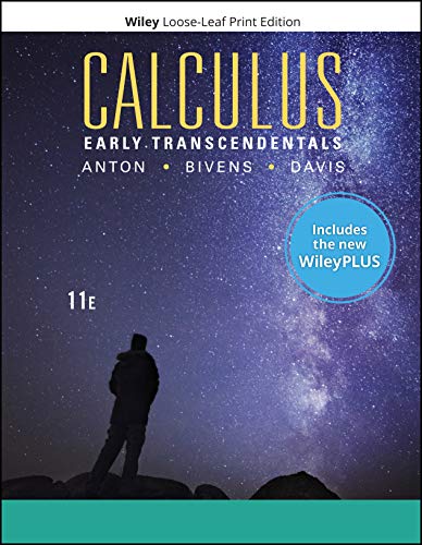 Calculus: Early Transcendentals, 11e WileyPLUS Card with Loose-leaf Set ...