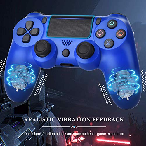 2 Pack Game Controller for PS4- Double Shock 4 Wireless Controller for ...