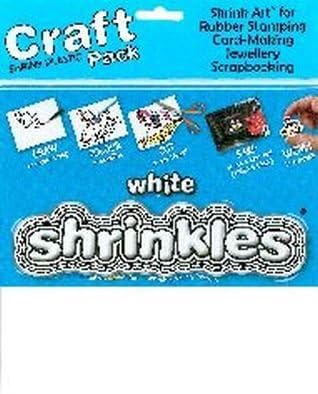 Original Shrinkles, White Shrink Art Sheets (Craft Pack) – BigaMart