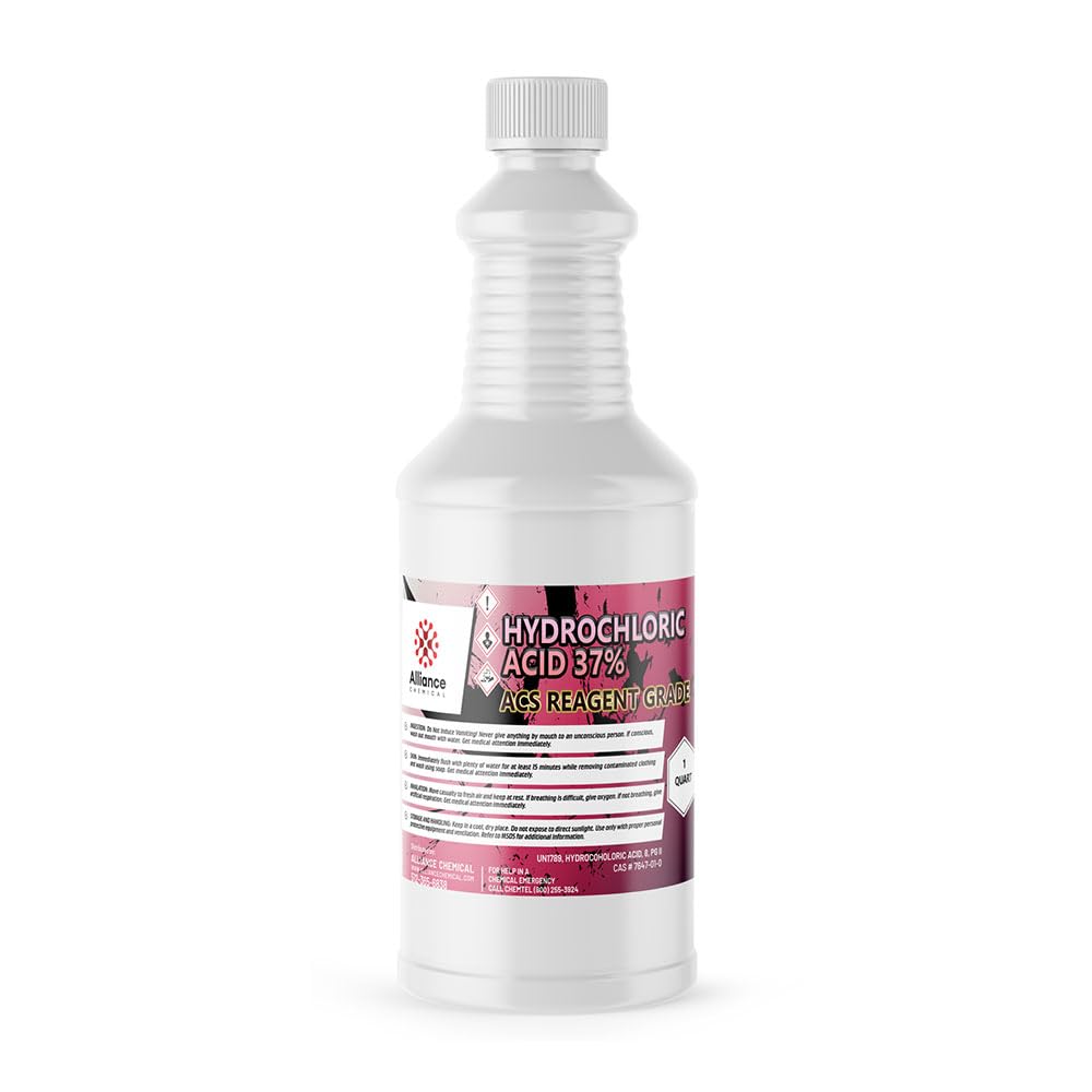Mua Hydrochloric Acid 37% ACS Reagent Grade - 1 Quart Bottle - 32 fl oz ...