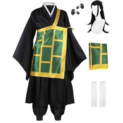 Geto Suguru Cosplay Kimono Robe Outfit For Men Anime High School ...