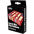 Amazon.com: BCW Collectible Card Bin Partitions - Red | Dividers for ...