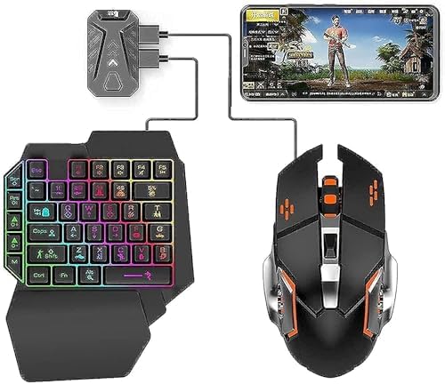 Controller Gaming Keyboard Mouse Converter, Android/IOS system ...