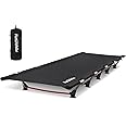 Amazon.com: Naturehike GreenWild Camping Cot, Ultralight Folding Backpacking Cot, Supports ...