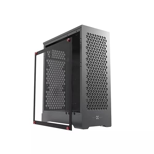 C1(C1 Upgraded Version)Micro ATX Computer Case for PC 2023 Mid Tower ...