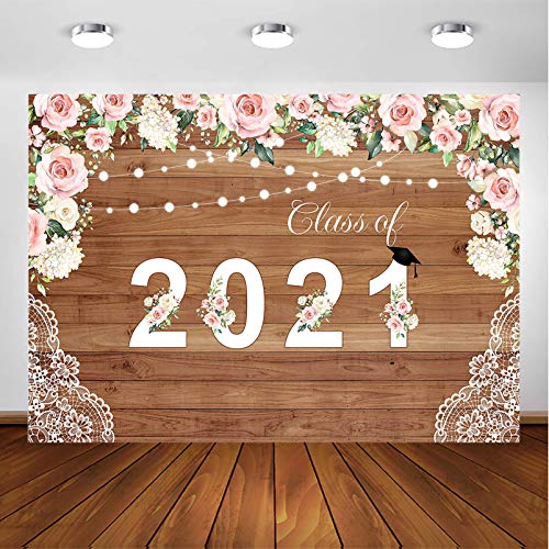 Avezano Graduation Party Backdrop for Girls Class of 2021 Photoshoot ...