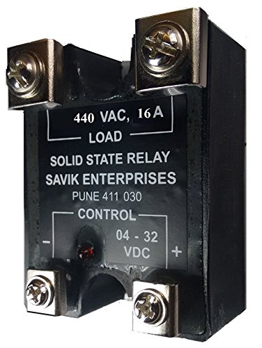 Amazon.in: Buy SSR 16A, DC to AC, Solid State Relay, 440 VAC/ 16 A, 04 ...