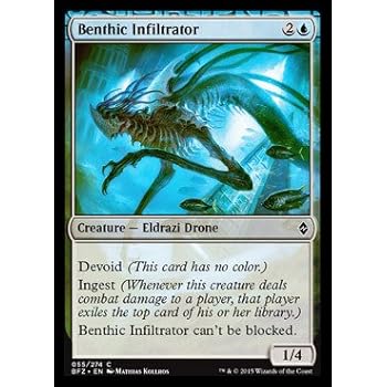 Amazon.com: Magic: the Gathering - Mist Intruder (061/274) - Battle for ...