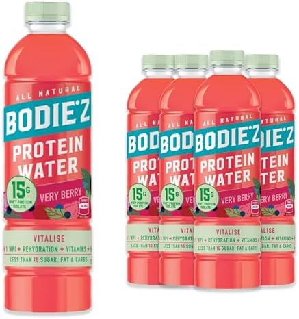 Bodie'z Protein Water Very Berry - 15g Whey Protein Isolate - Less Than ...