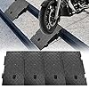 Rocomoco Curb Ramp, 6.3" Height 4 Pack Portable Lightweight Heavy Duty ...