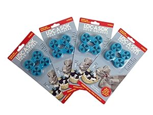 Amazon.com: Loc A Sok Sock Locks (Pack of 40 - All Blue): Sports & Outdoors