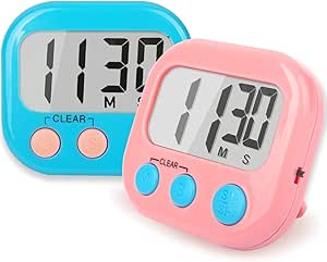 Amazon.com: 2 Pack Classroom Timers for Teachers Kids Large Magnetic ...