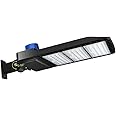 LEDMO 300W LED Parking Lot Lights with Adjustable Arm Mount Dusk-to ...