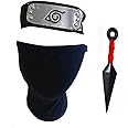 Amazon.com: MSROLIDT Anime Ninja Kakashi Set,Including Ninja Headband ...