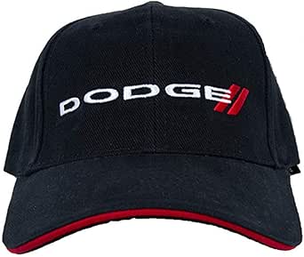 Amazon.com: Dodge Logo Embroidered Hat Cap (Black) : Automotive