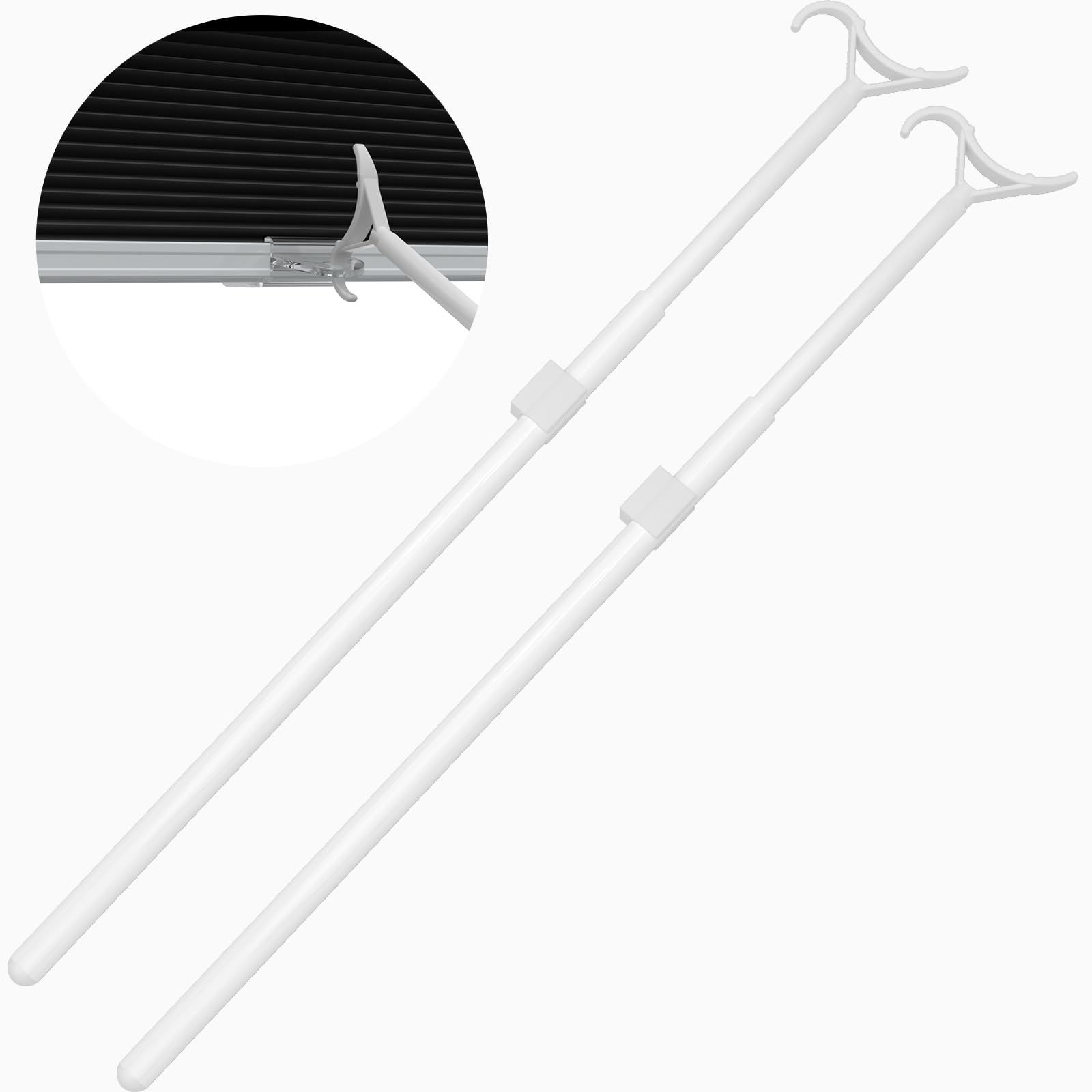 MYshade Draw Rod for Cordless Window Shades & Blinds - Roller, Zebra ...