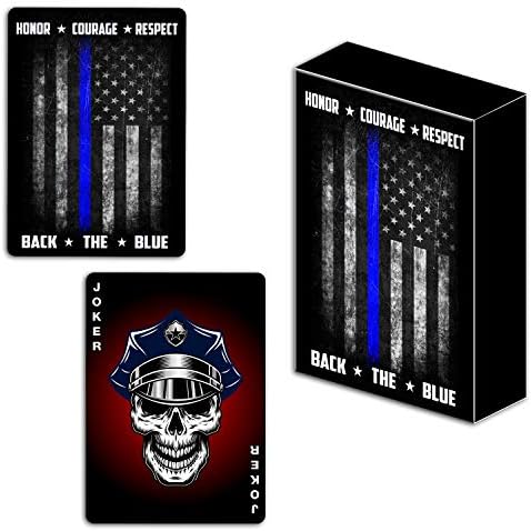 Police Professional Quality Playing Cards – Custom Police Officer Gift ...