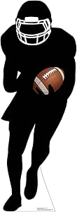 Advanced Graphics Football Player Runningback Silhouette Life Size ...