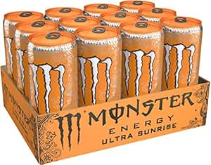 Amazon.com : Monster Energy Ultra Sunrise, 10.5 Fluid Ounce (Pack of 12 ...