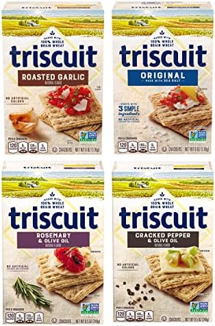 Triscuit Crackers 4 Flavor Variety Pack, 4 Boxes | Pricepulse