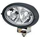 Amazon.com: HELLA H15161031 Oval 100 Double Beam Work Lamp (Long Range ...