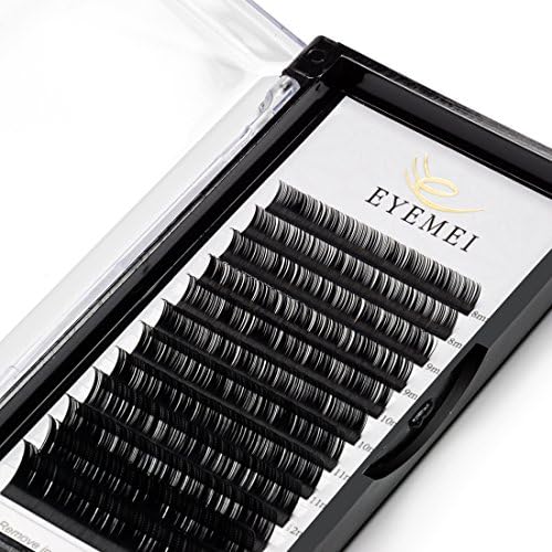Eyelash Extensions 0.10 D Curl Natural Faux Mink Eyelash Extensions ...