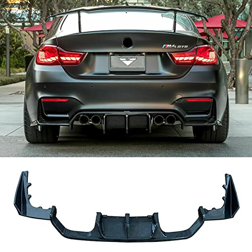 Rear Bumper Lip Diffuser Splitter for 2014-2020 BMW F80 M3 F82 F83 M4 ...