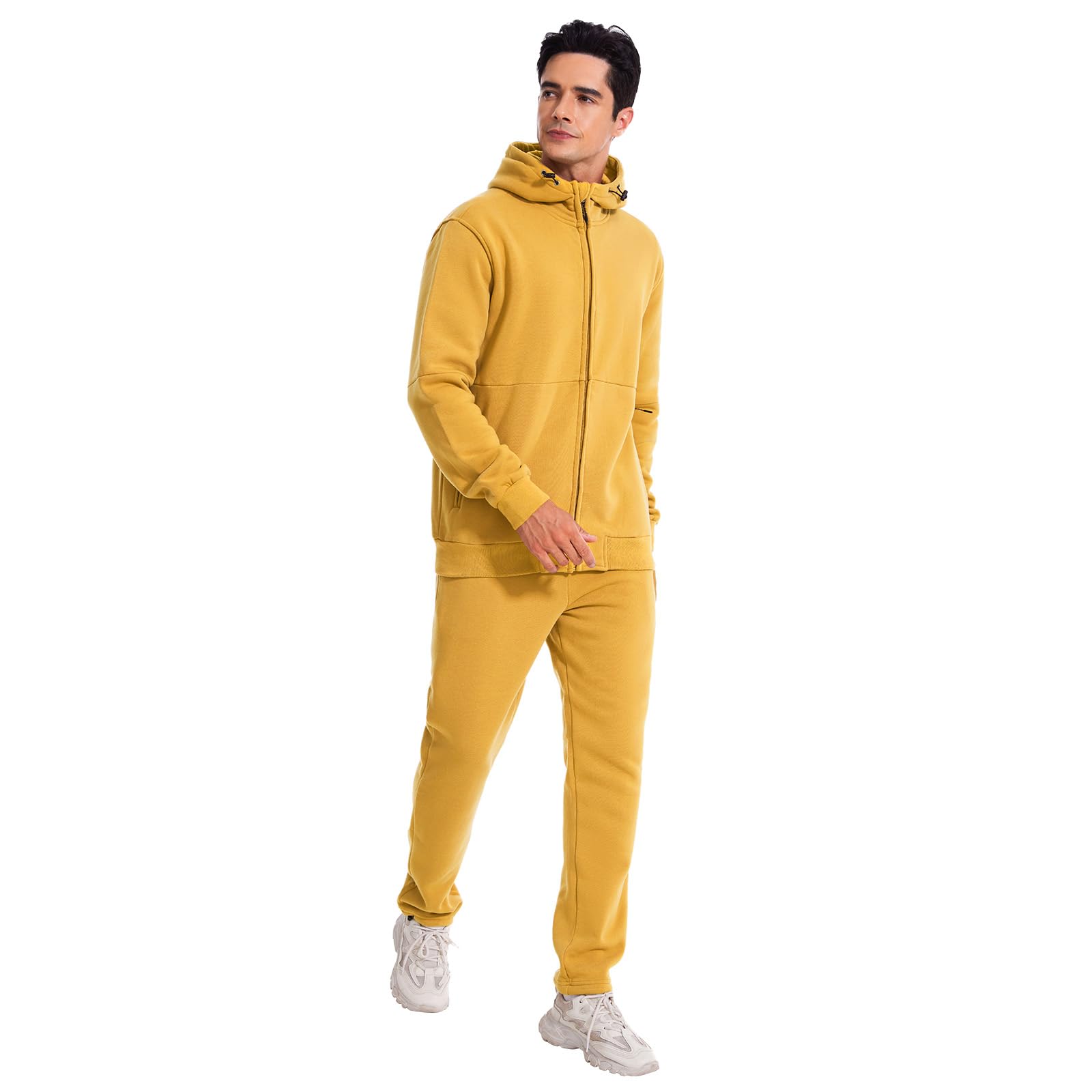 Bellnorth Men's 2 Pieces Tracksuits Hooded Athletic Jogging suits Sets ...