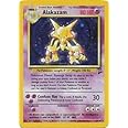 Amazon.com: Pokemon - Alakazam (1) - Base Set 2 - Holo : Toys & Games